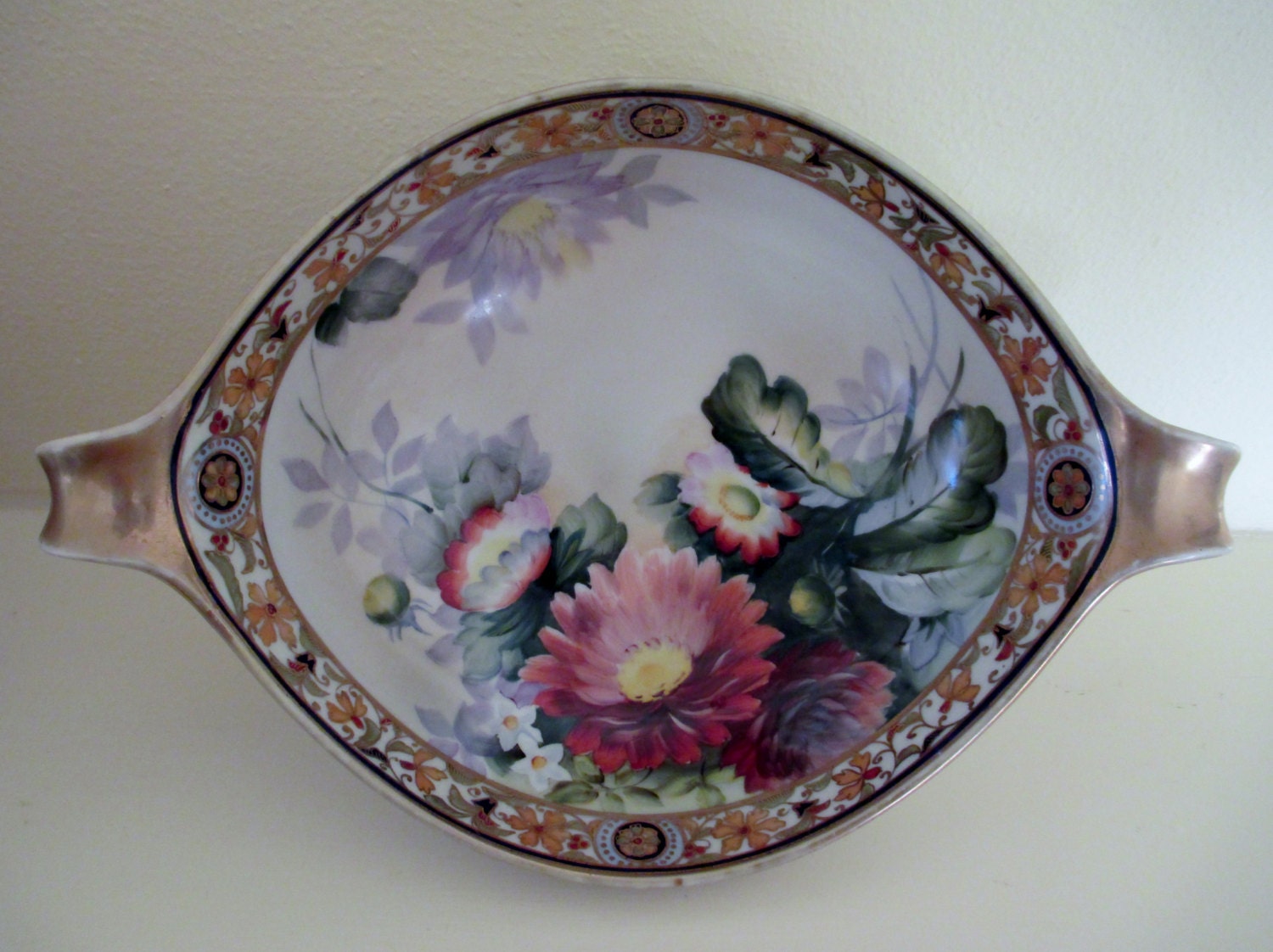 Nippon Hand Painted Bowl Antique Bowl Morimura Brothers | Etsy