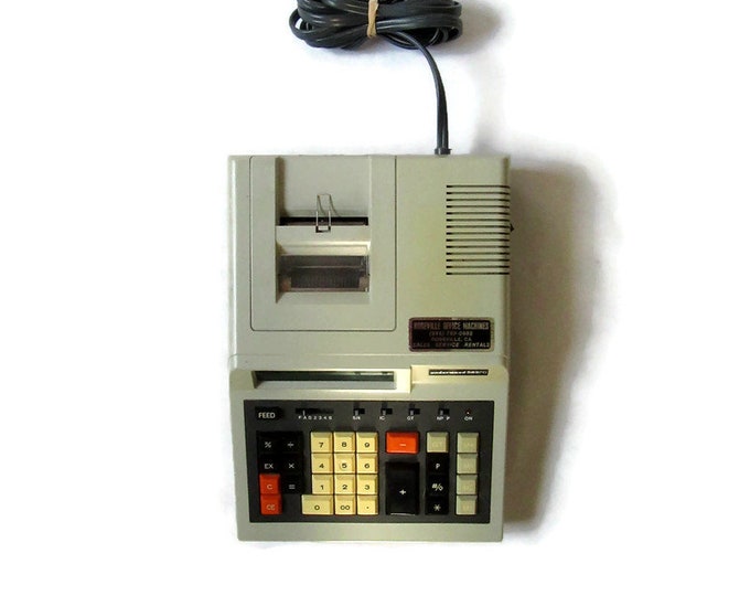 Underwood Adding Machine; Underwood 10 Key Adding Machine, Vintage ...