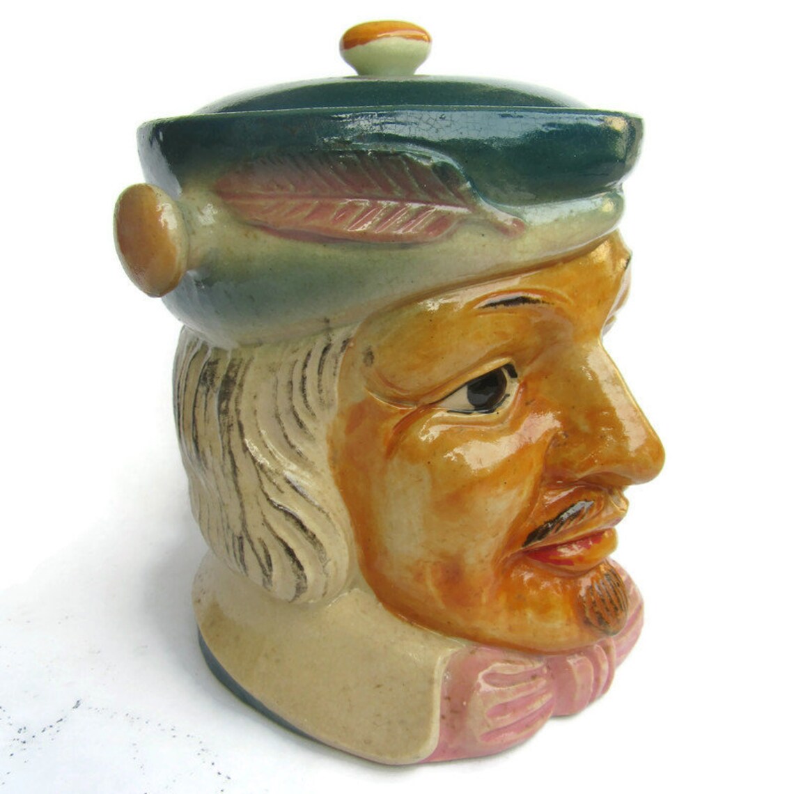 Toby Vintage Toby Biscuit Jar Vintage Biscuit Jar - Etsy