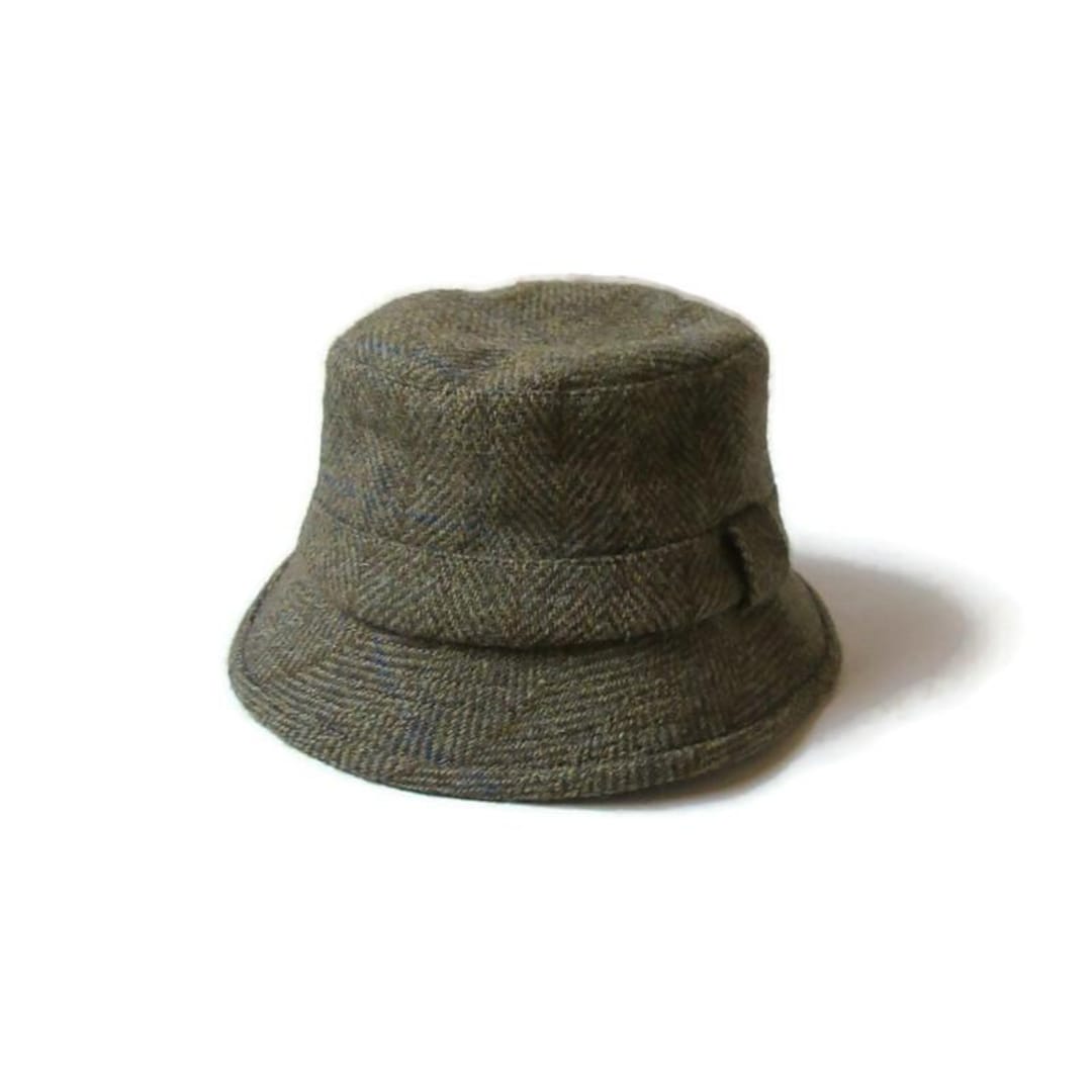 Men's Authentic Harris Tweed Bucket Hat Men's Bucket Hat, Men's Harris ...