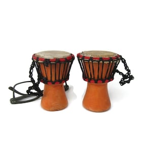 Djembe Drums; African Decor, African Drum, Dunun Drum, Finger Djembe ...