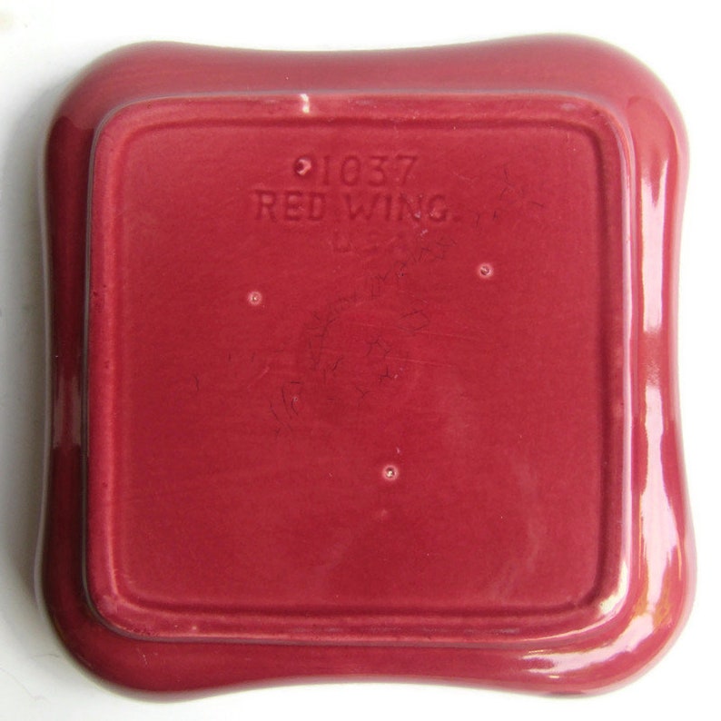 Red Wing Pottery Serving/trinket Dish; Red Wing Art Pottery, Red Wing ...