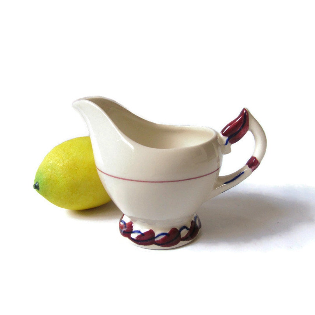 Metlox Vernon Ware Monterey Creamer; Monterey Creamer, Early California ...