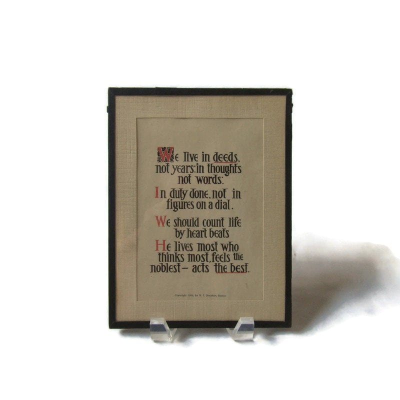 Vintage Motto - Etsy