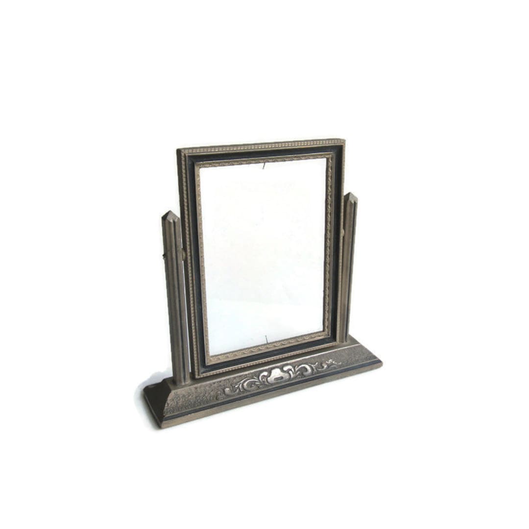 Antique Tilt Picture Frame on Stand; Swinging Picture Frame, Swivel ...