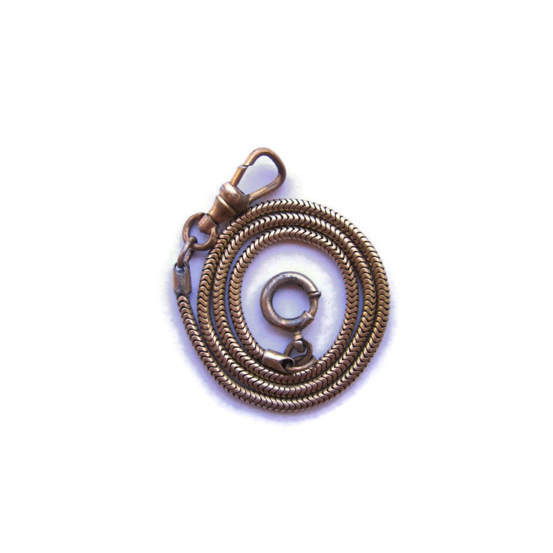 Pocket Watch Chain; Fob Chain, Watch Chain, Watch Fob Chain, Antique ...