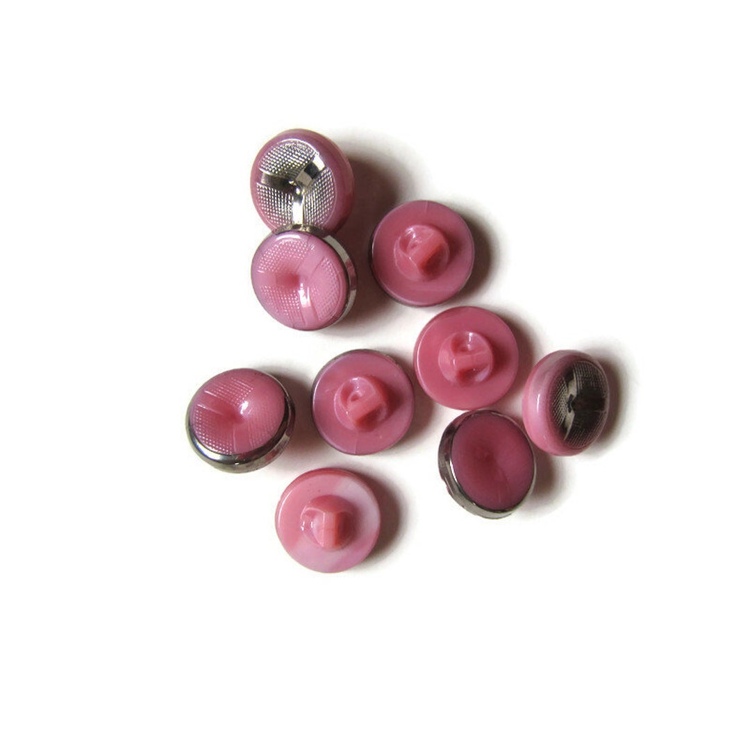 Antique Glass Button Lot, Lot of 9, 20 Ligne; Glass Buttons, Antique 20 ...