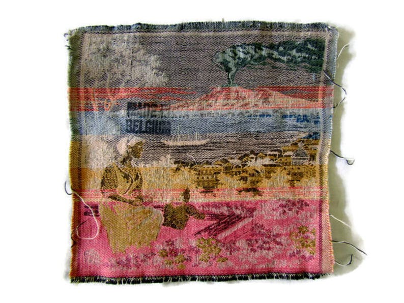 Tapestry Belgian Tapestry Belgian Textile Vintage | Etsy