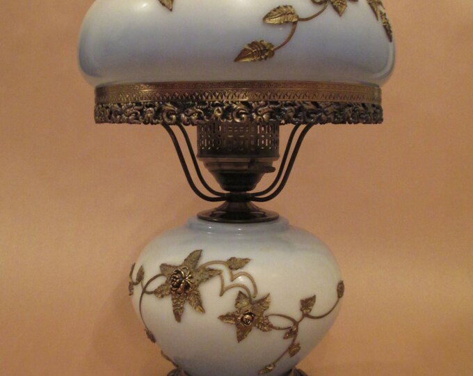 Lamp; Fenton, Fenton Lamp, Vintage Lamp, Vintage Lighting, Vintage Gone ...