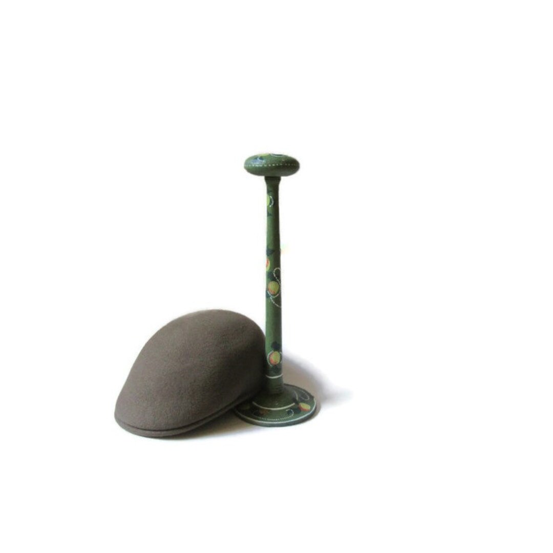 Vintage Hat Stand, Tole Painted Vintage Millinery Stand, Hat Stand ...