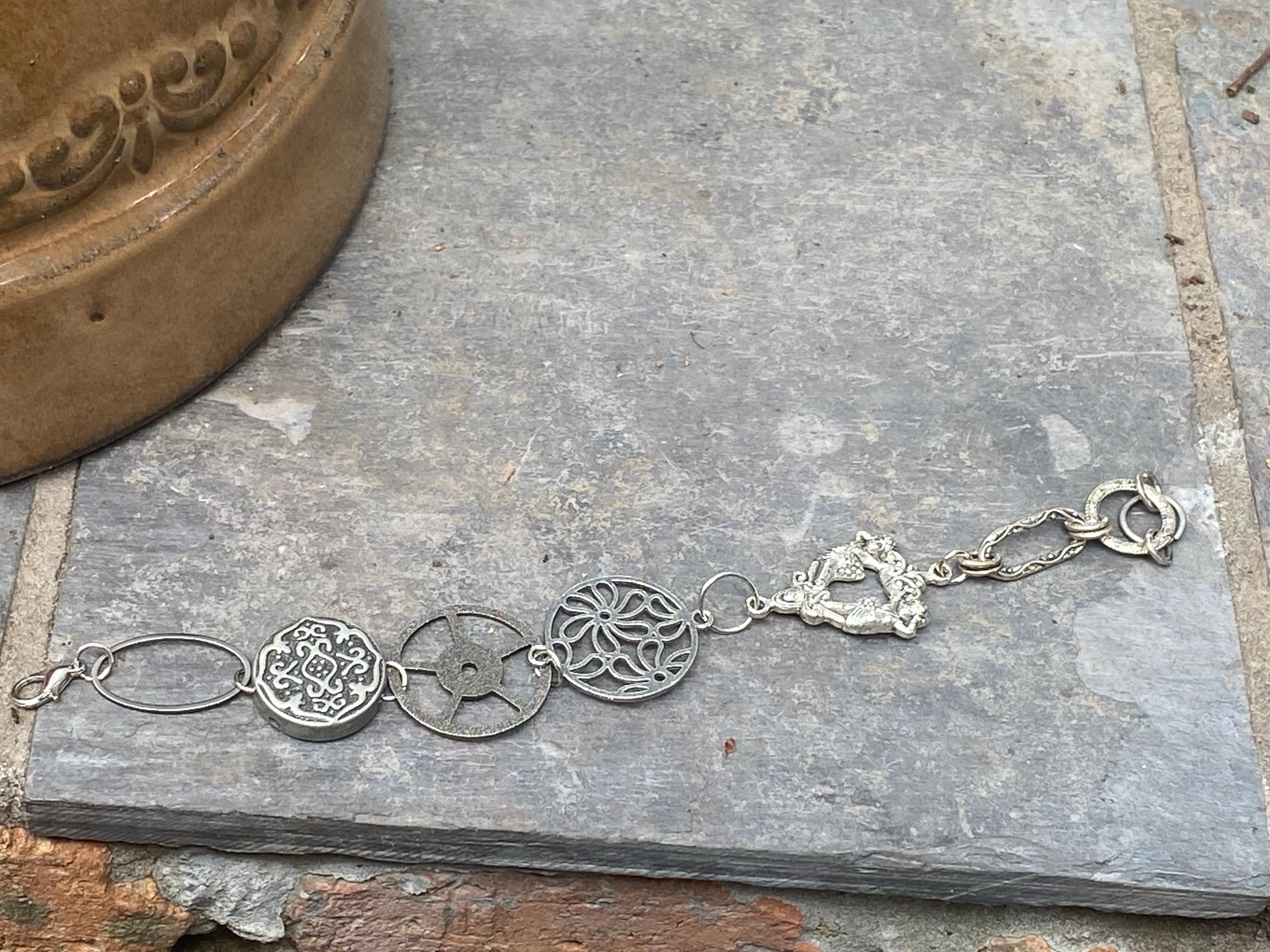 Statement Connector Bracelet - Etsy