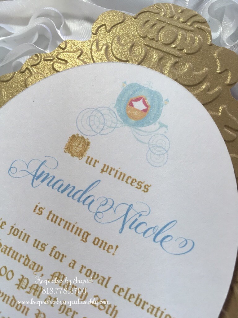 Midnight Princess Hand Mirror Invitations- Set of 12 - Etsy