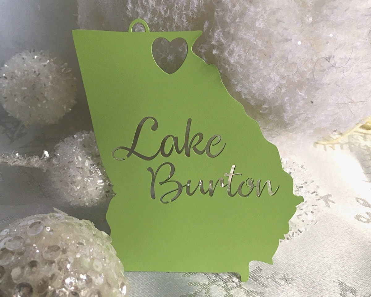 Lake Burton Ornament | Etsy