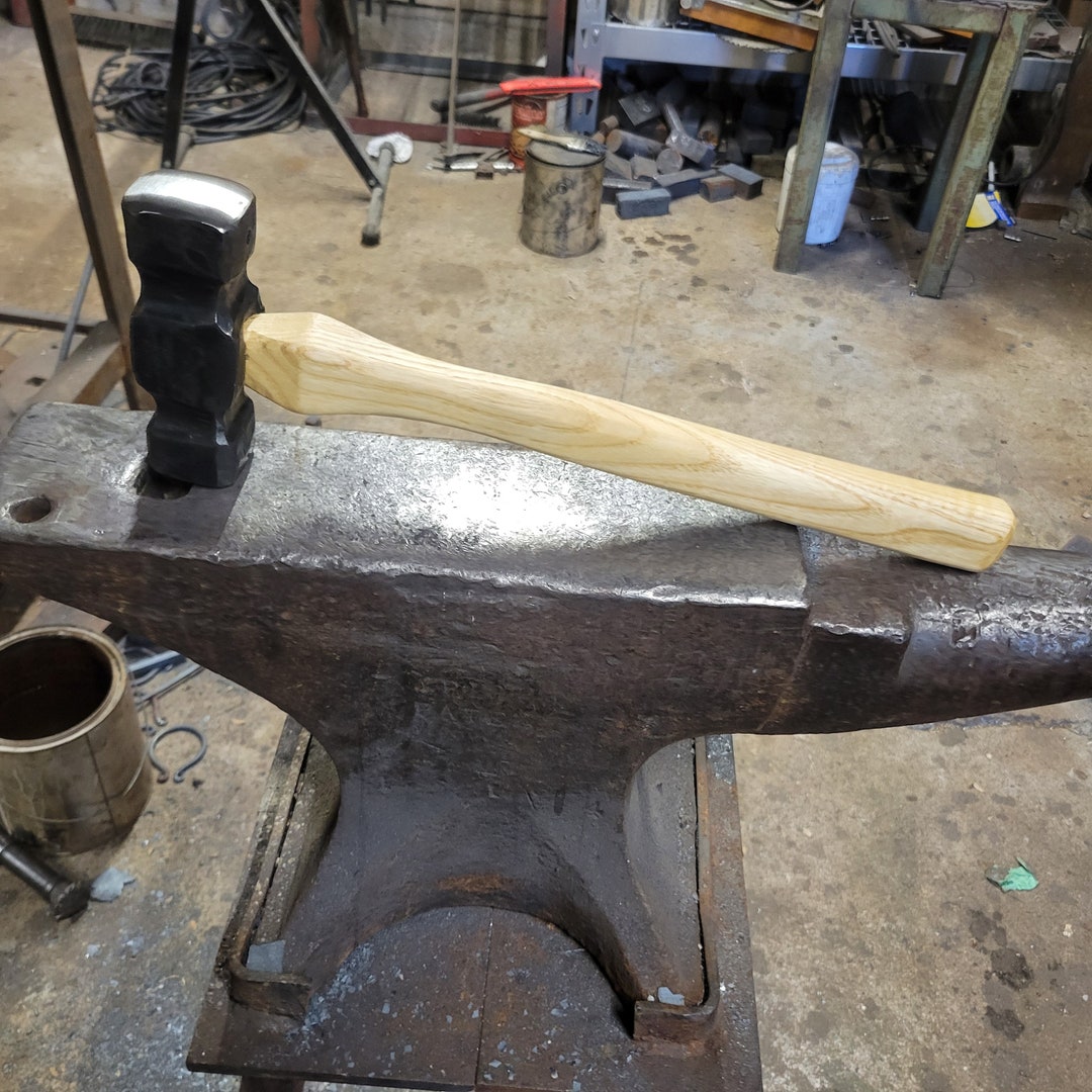 3.5 Lbs Blacksmith Rounding Hammer #2 - Etsy