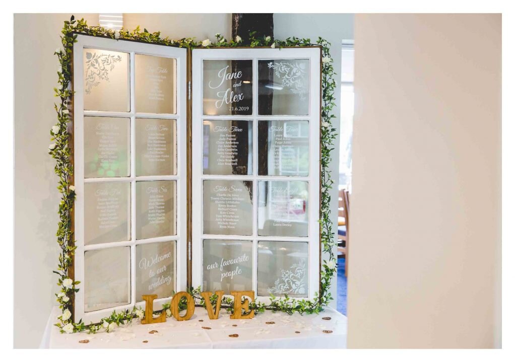 Mirror Table Plan for Window Mirrors/window Glass Frames - Etsy UK