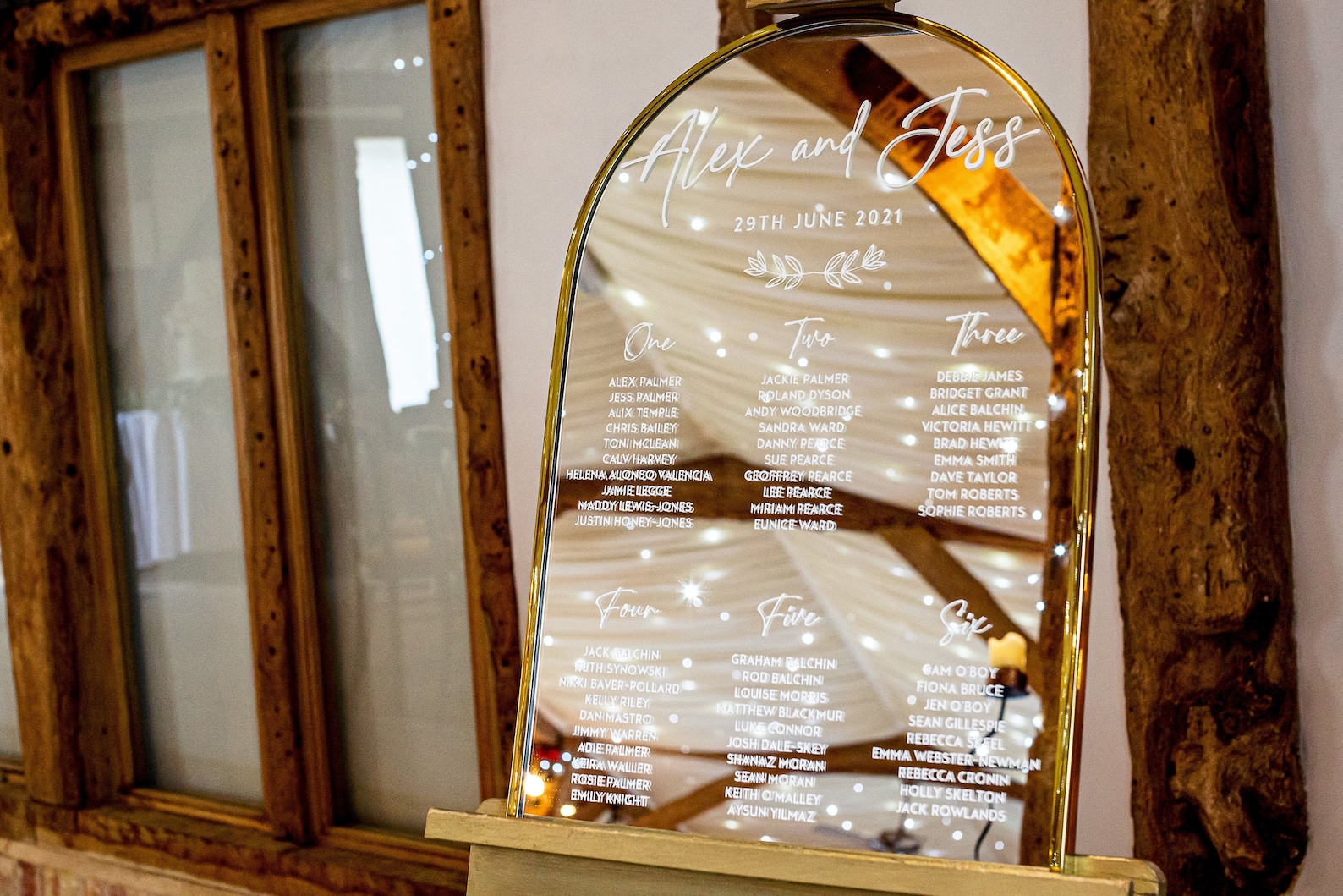 ARCH Seating Chart ARCH Table Plan 4 Pre-designed - Etsy UK