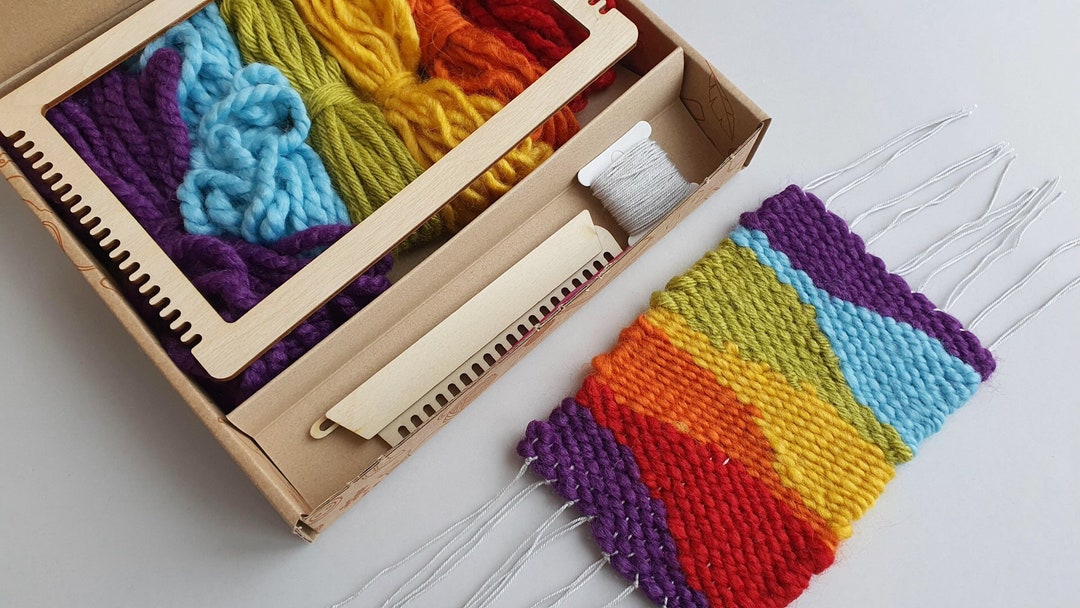 Weaving Loom Kit Beginner Adults Kids Teens Tweens, Craft Kits for ...