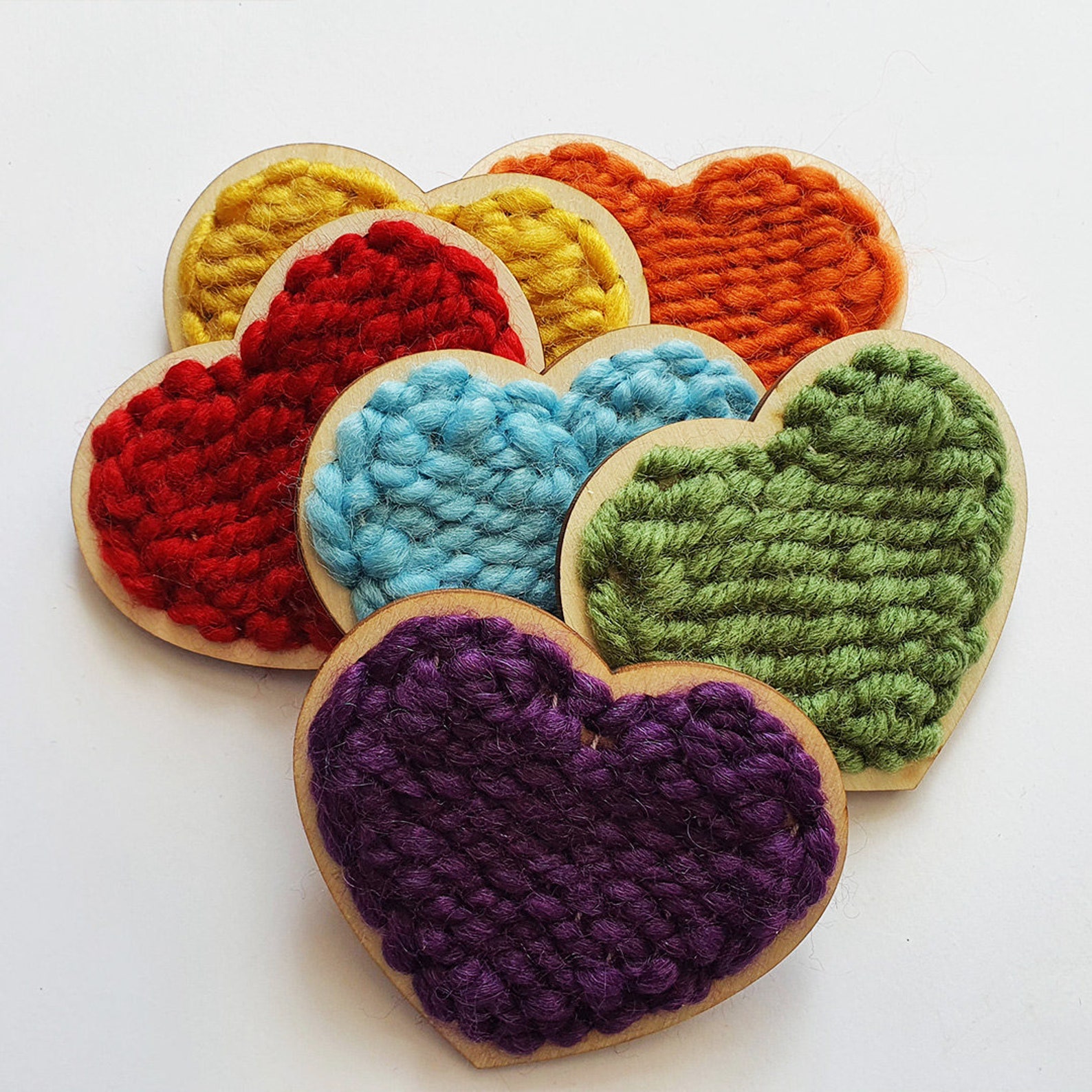 Mini Weaving Kit Hearts | Mini Weaving Loom Kit Beginner | Learn to ...