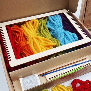 Weaving Lap Loom Kit for Beginners Adults Kids Teens Tweens, Craft Kits ...