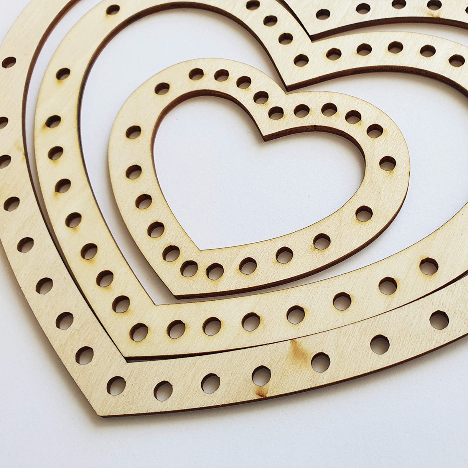 Heart Shaped Weaving Frame Kit | Weaving Loom Kit Beginner | Frame ...