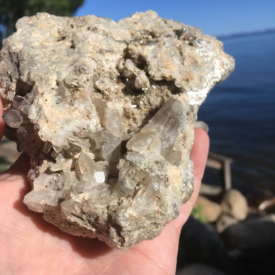Quartz Crystal Specimen //california // Rare Formations, Interlocking ...