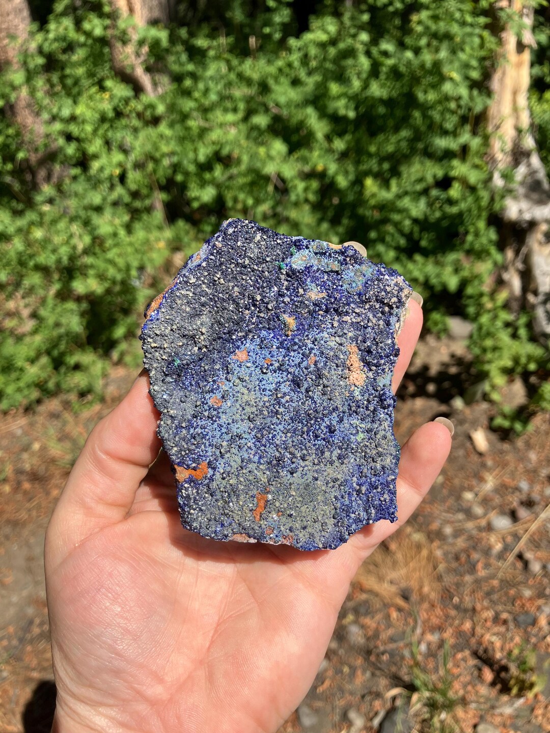 Azurite Crystal Specimen, Blue Rock, Copper Minerals, Azurite ...