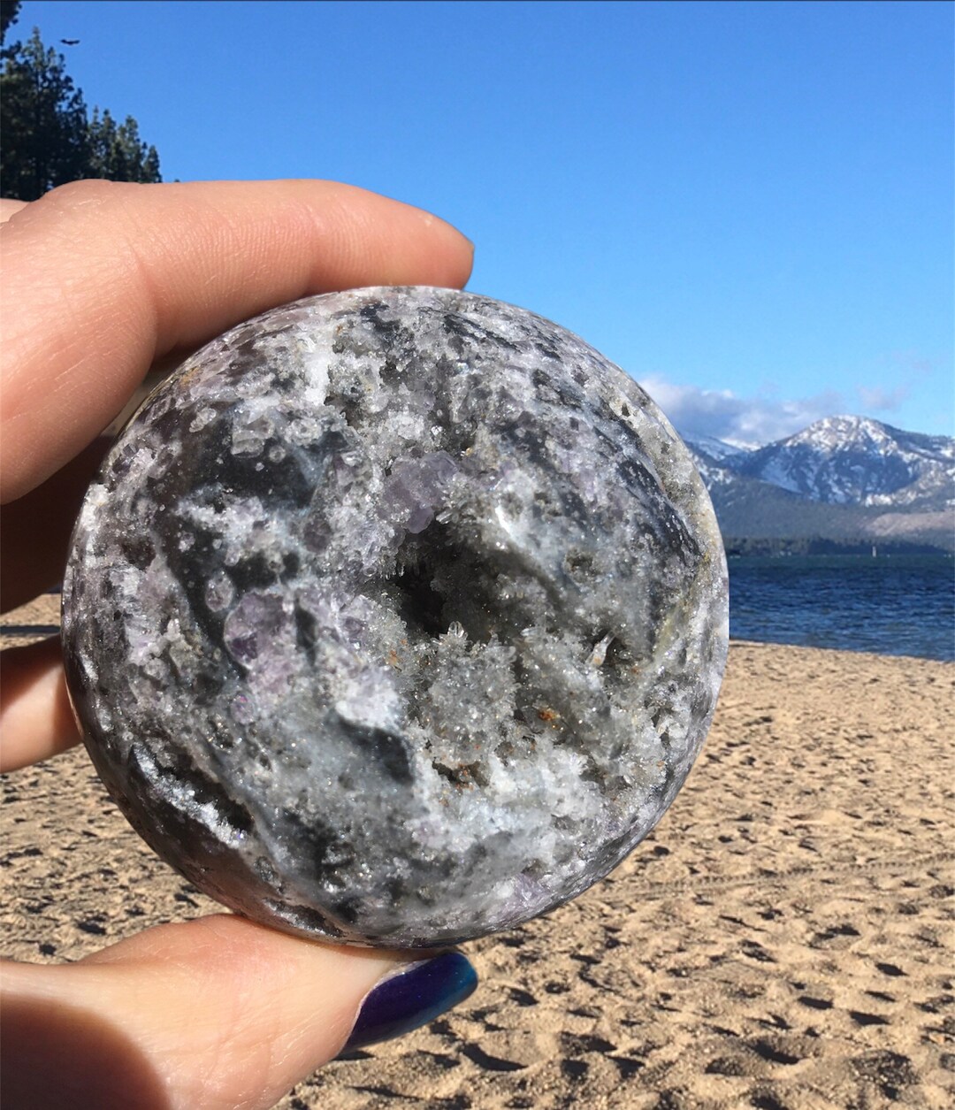 Large Sphalerite Sphere, Crystal Sphere, Sparkly Rocks ...
