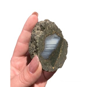 Richardson Ranch Thunderegg Half, Thunder Egg Geode, Agate Specimen ...