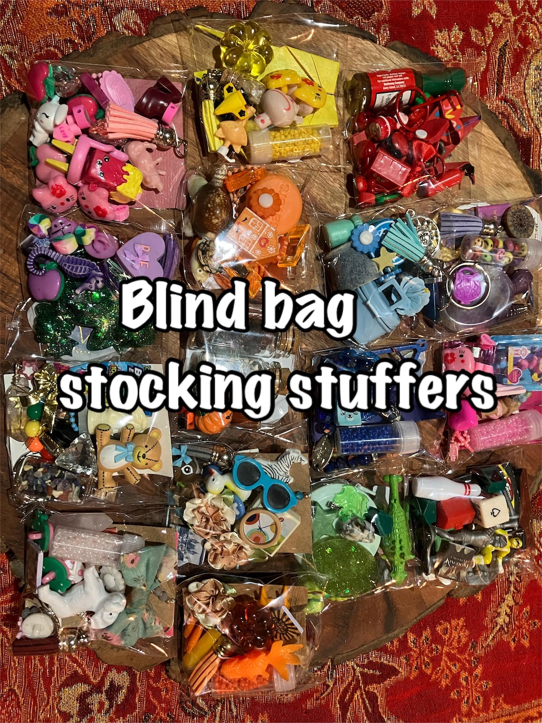 Mystery Grab Bags, Colorful Trinket Assortment - Etsy
