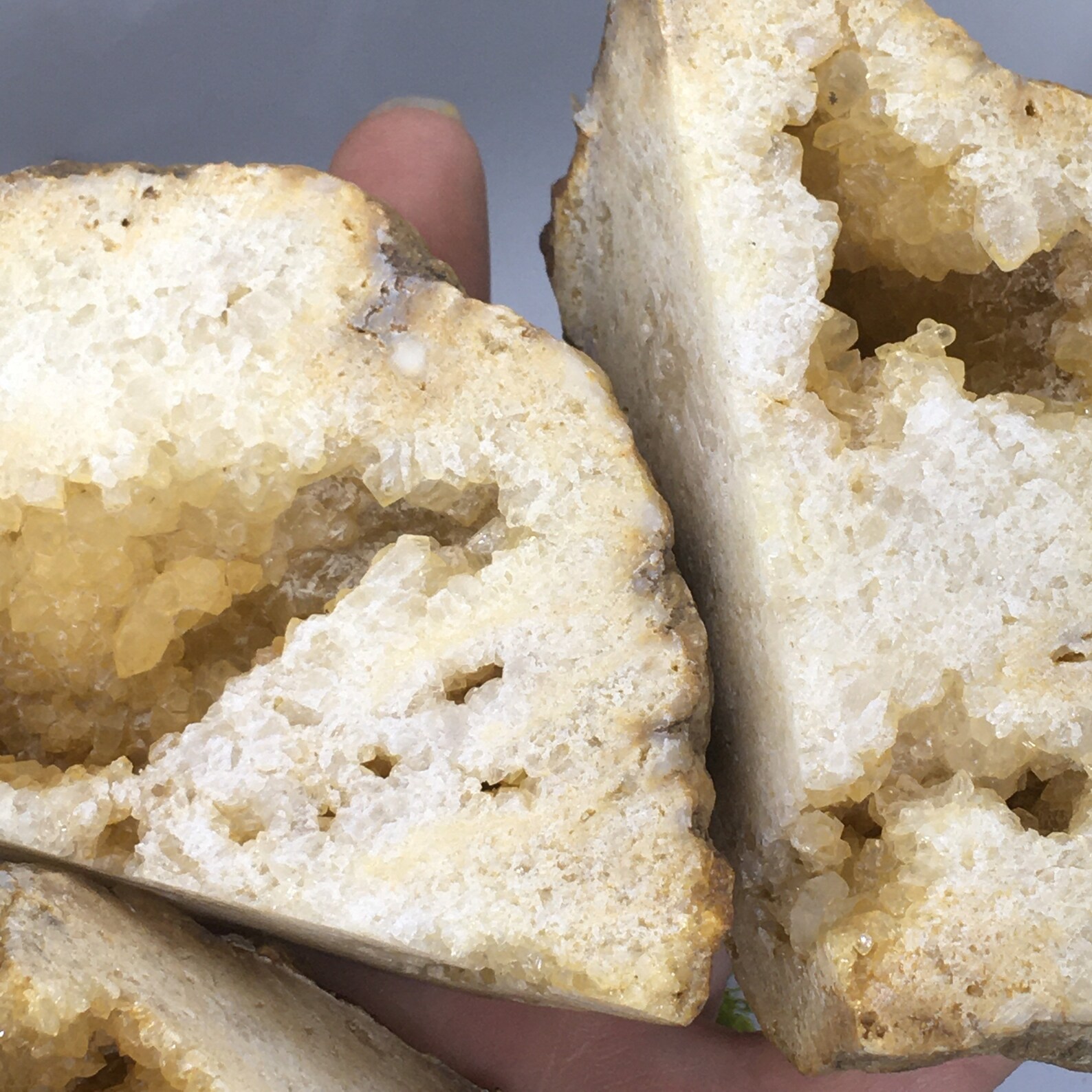 Cut geode halves geode from Kentucky citrine geodes cut | Etsy