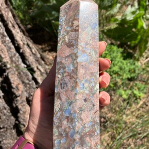 Llanite Tower, Healing Crystal Wand Stone, Large Crystals, Que Sera ...