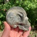Pyrite Skull, Carved Skull, Sallysgemtreasures - Etsy