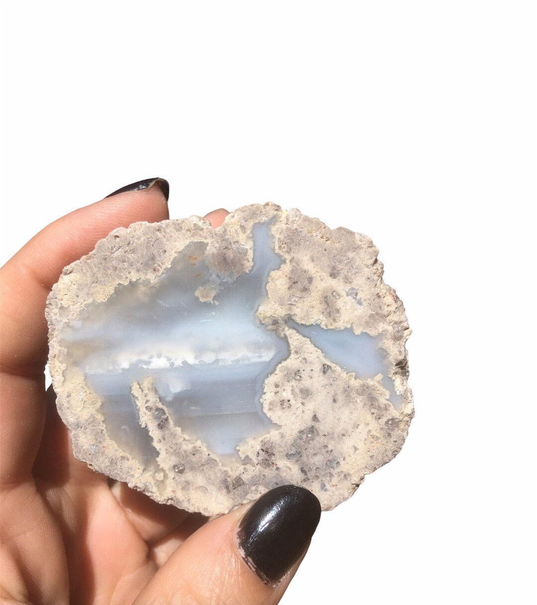 Richardson Ranch Thunderegg Half, Thunder Egg Geode, Agate Specimen ...