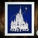 Magical Kingdom Castle Papercut Template Poster PDF PNG & SVG, File for ...
