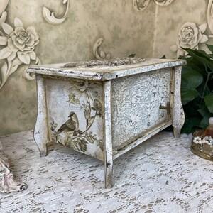 Vintage Jewelry Chest, Musical Jewelry Box With Drawers, One of a Kind ...