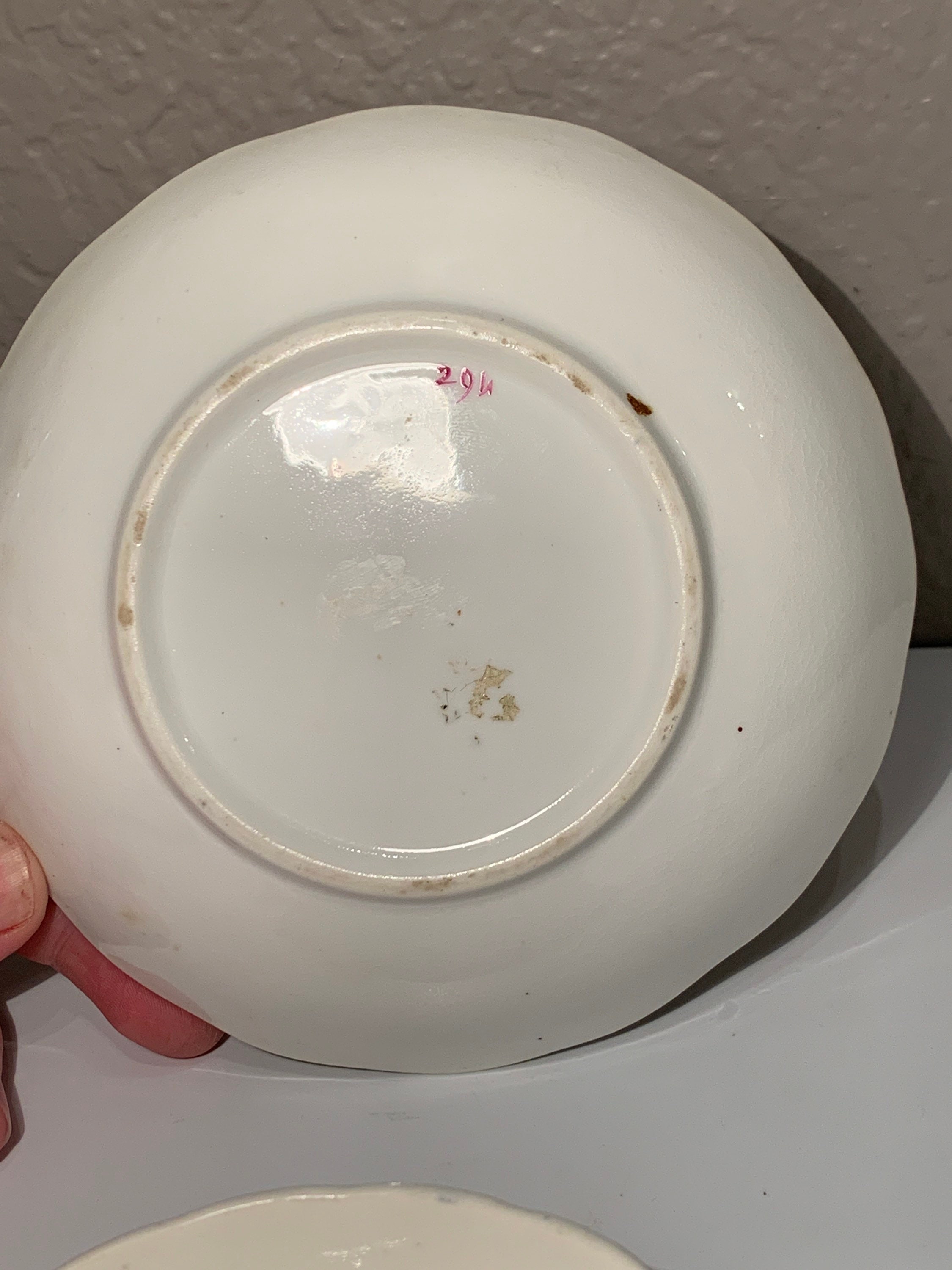 Antique English Gaudy Welsh Tea Cup Saucer Set Yellow Orange | Etsy