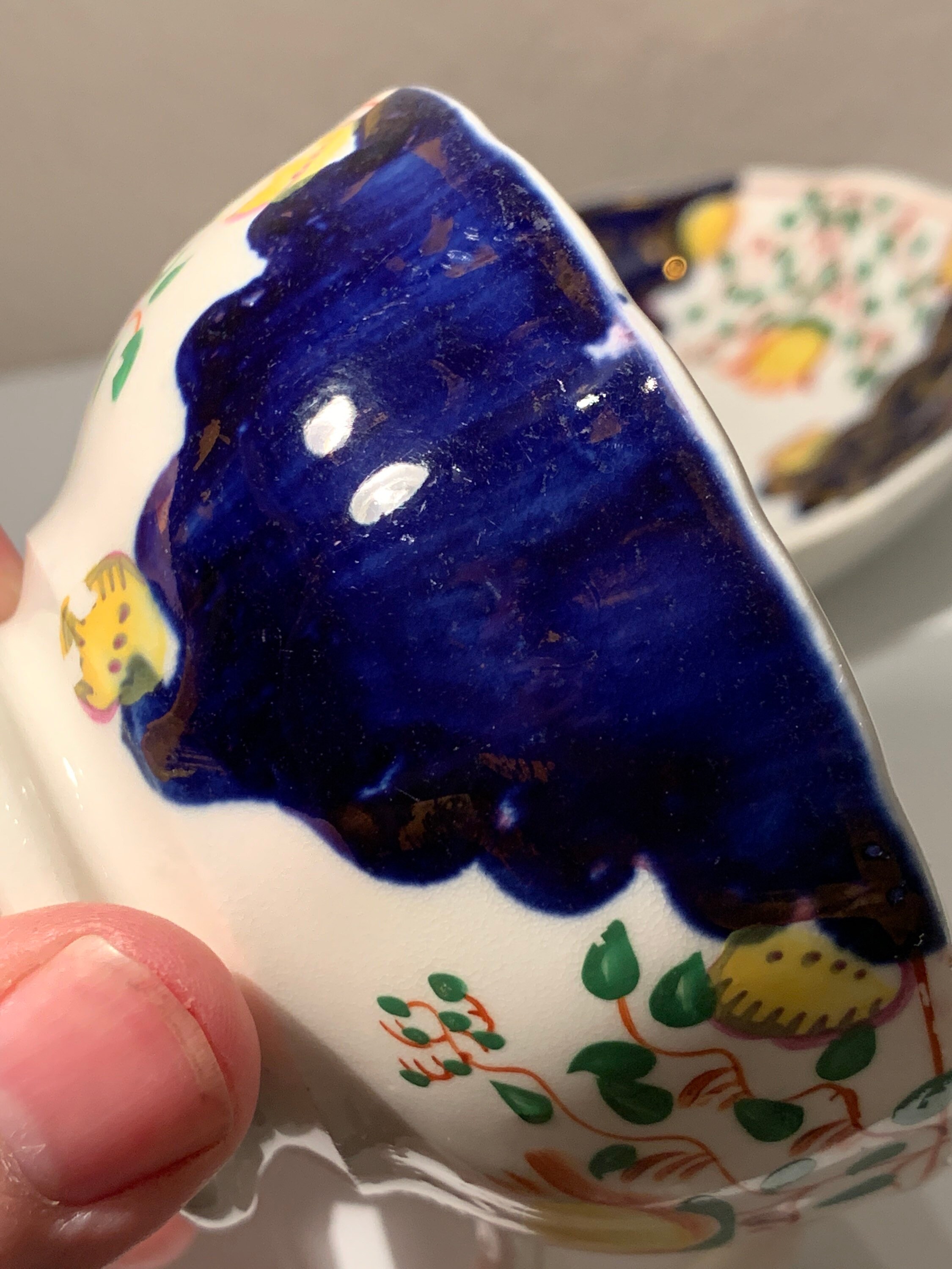 Antique English Gaudy Welsh Tea Cup Saucer Set Yellow Orange | Etsy