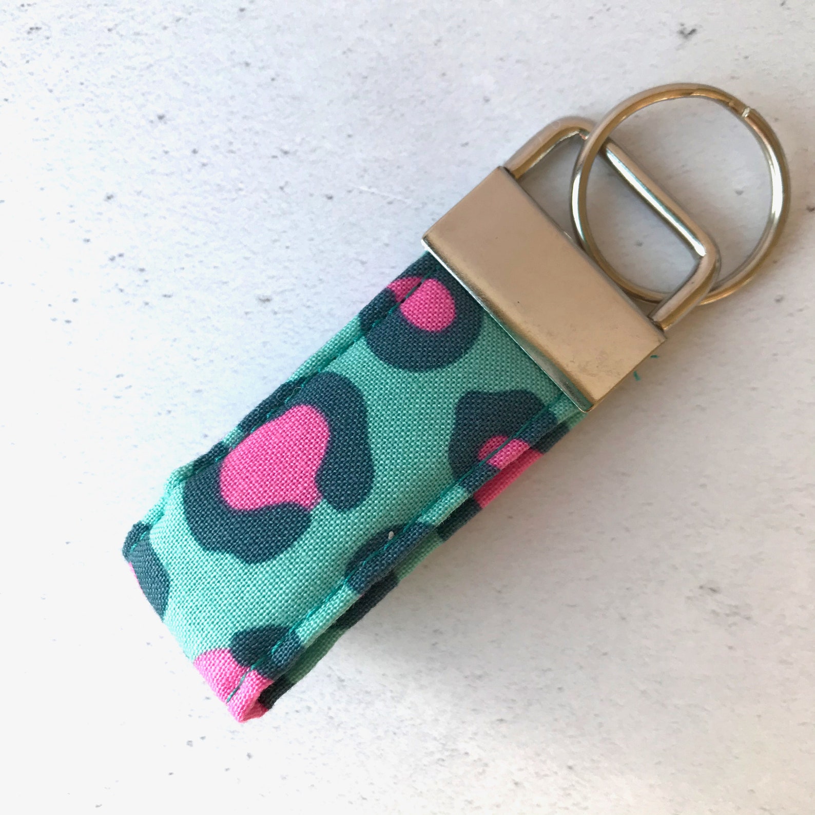 ASSORTED DESIGNS - Key Rings - Key Fobs - Handmade - Hand Sewn - Flower ...