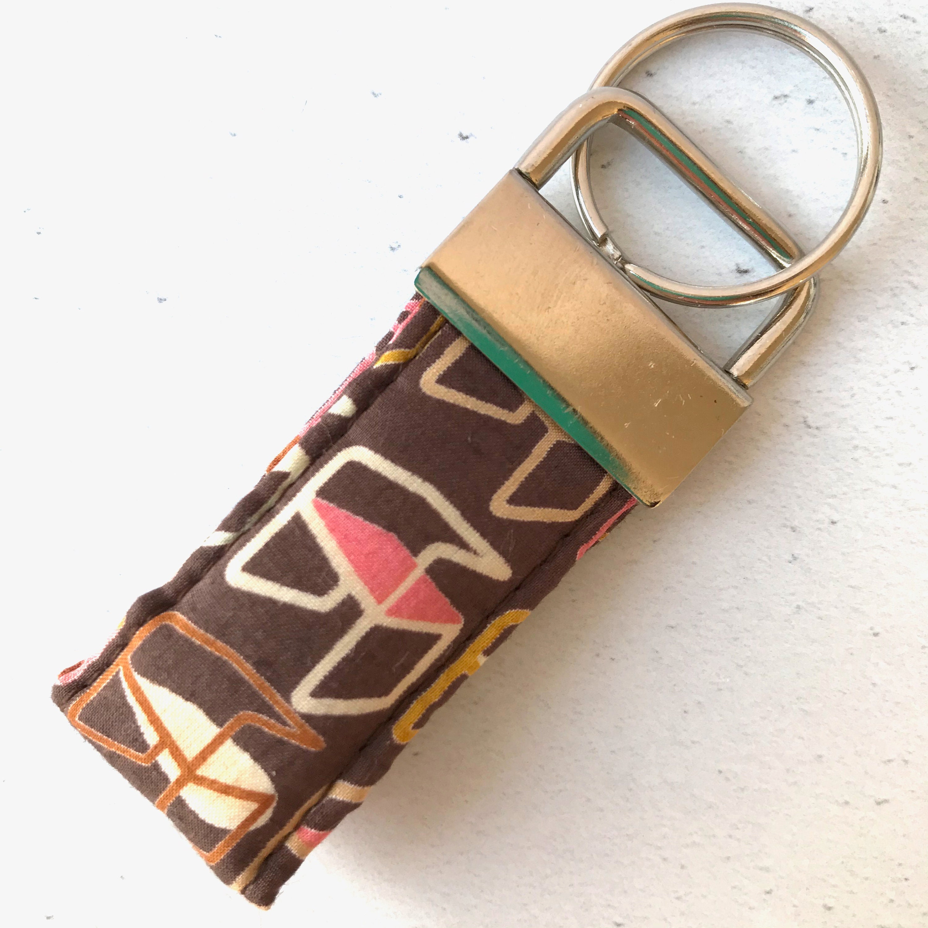 ASSORTED DESIGNS - Key Rings - Key Fobs - Handmade - Hand Sewn - Flower ...