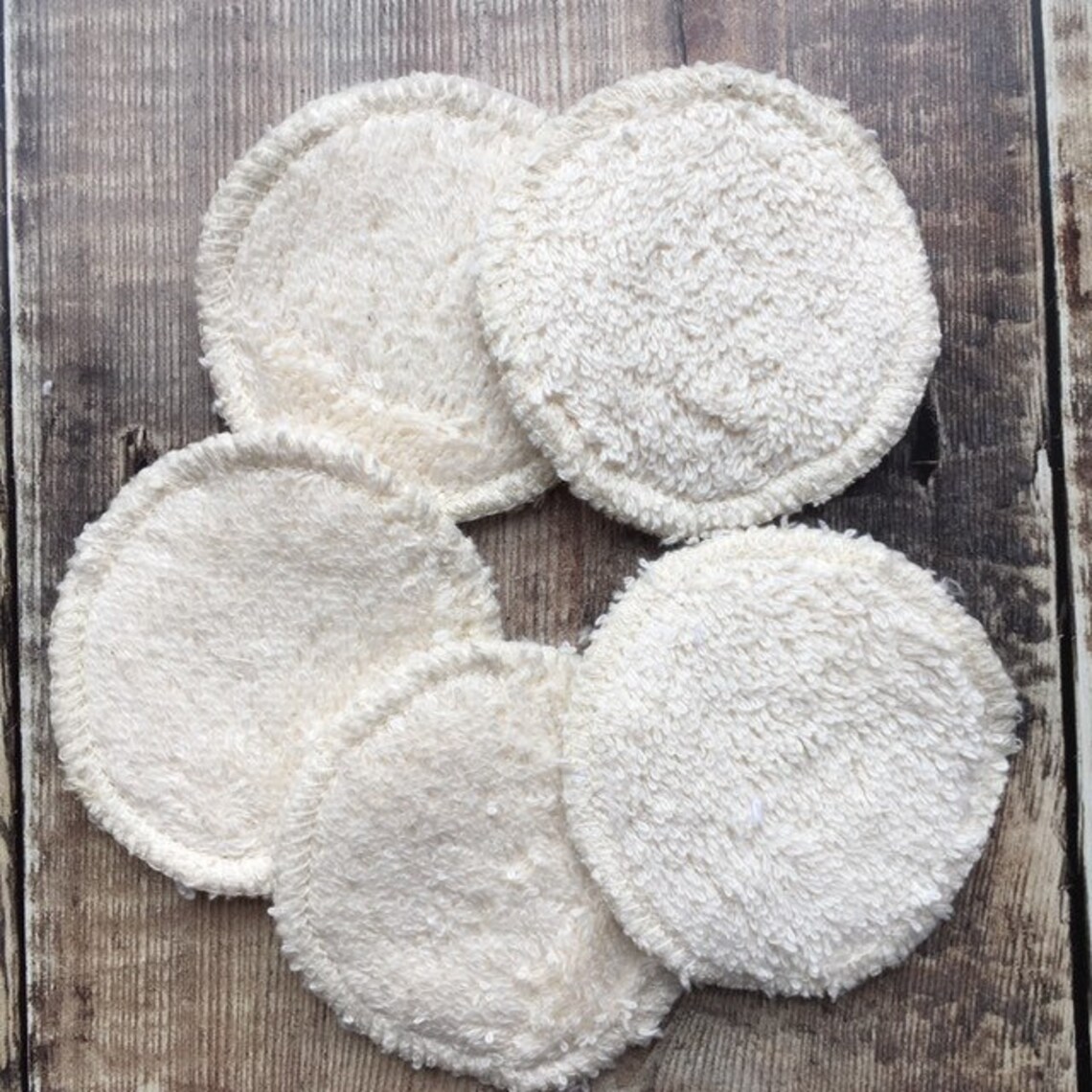 Washable Make up Pads - Plastic Free - Vegan - Wash - Unbleached ...
