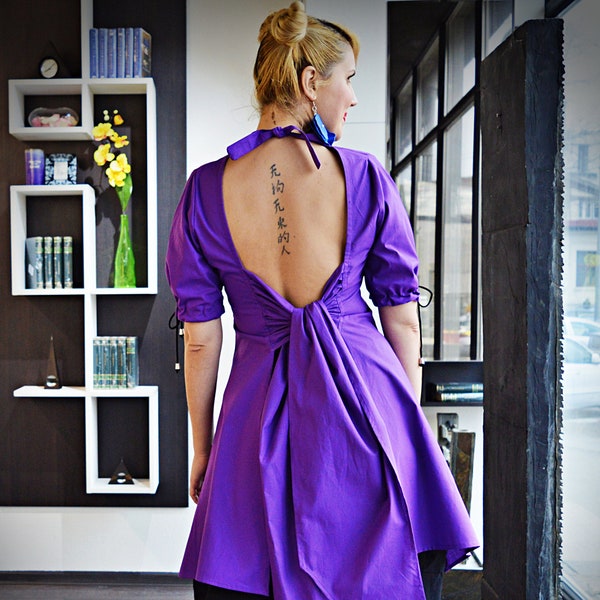 Open Back Shirt - Etsy