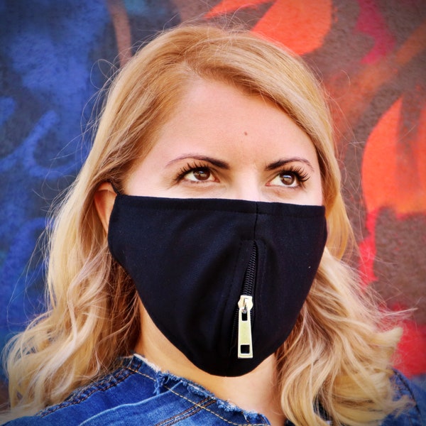 Zipper Face Mask - Etsy
