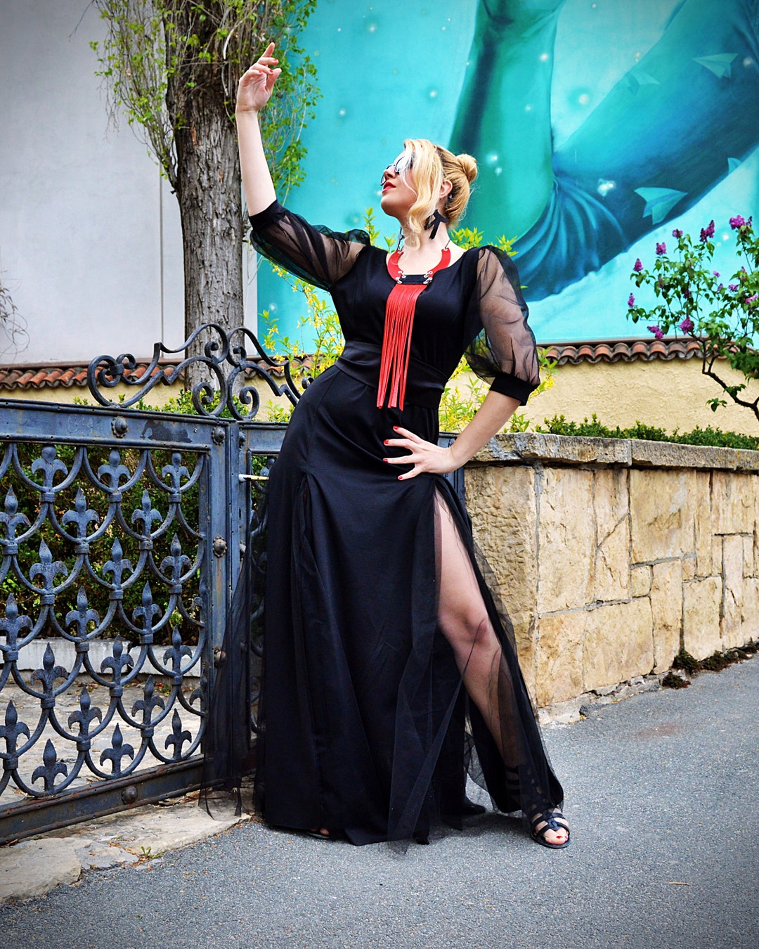 Long Formal Dress Evening Gown Prom Dress Tulle Dress Tutu Dress TDK347 ...