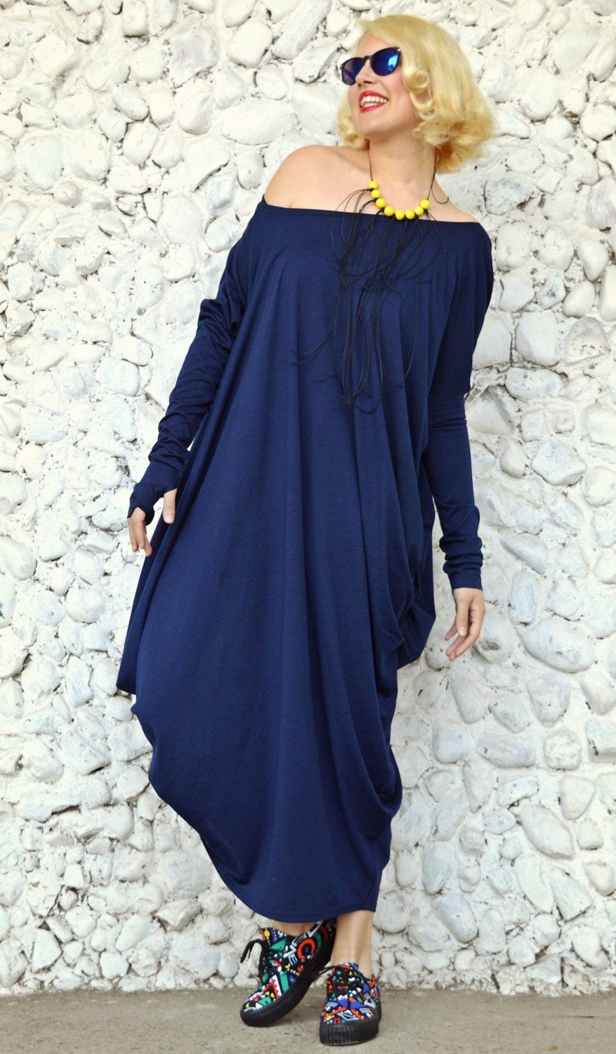 Designer Cold Shoulder Dress Women Maxi Dress Summer Dress | Etsy