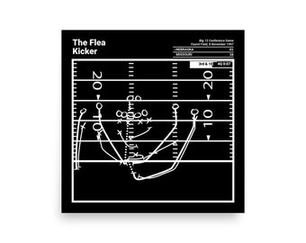 Nebraska Football Poster - Etsy