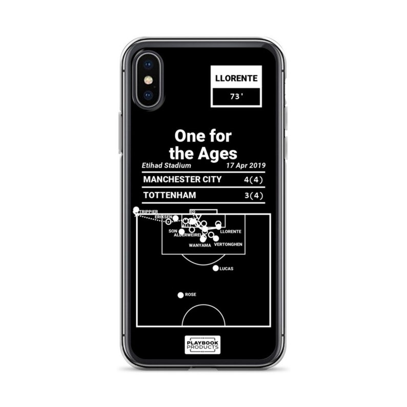 Greatest Tottenham Hotspur Plays iPhone Case: One for the Ages (2019 ...
