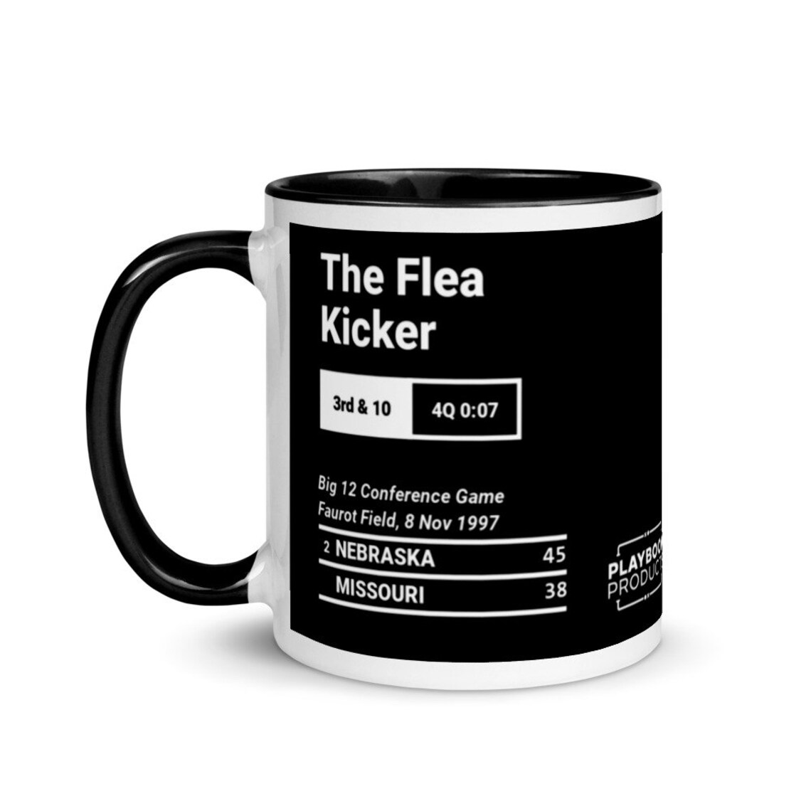 Greatest Nebraska Football Plays Mug: the Flea Kicker 1997 - Etsy