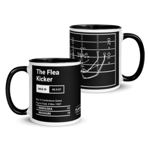 Greatest Nebraska Football Plays Mug: the Flea Kicker (1997) - Etsy