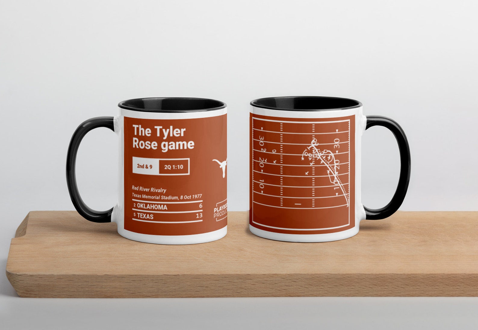 Greatest Texas Football Plays Mug: the Tyler Rose Game (1977) - Etsy