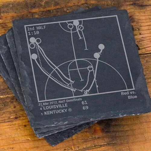 Greatest Cowboys Plays: Slate Coasters set of 4 - Etsy